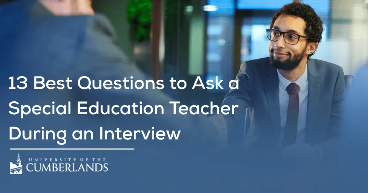 13 Questions to Ask in Special Education Interview | University of the ...