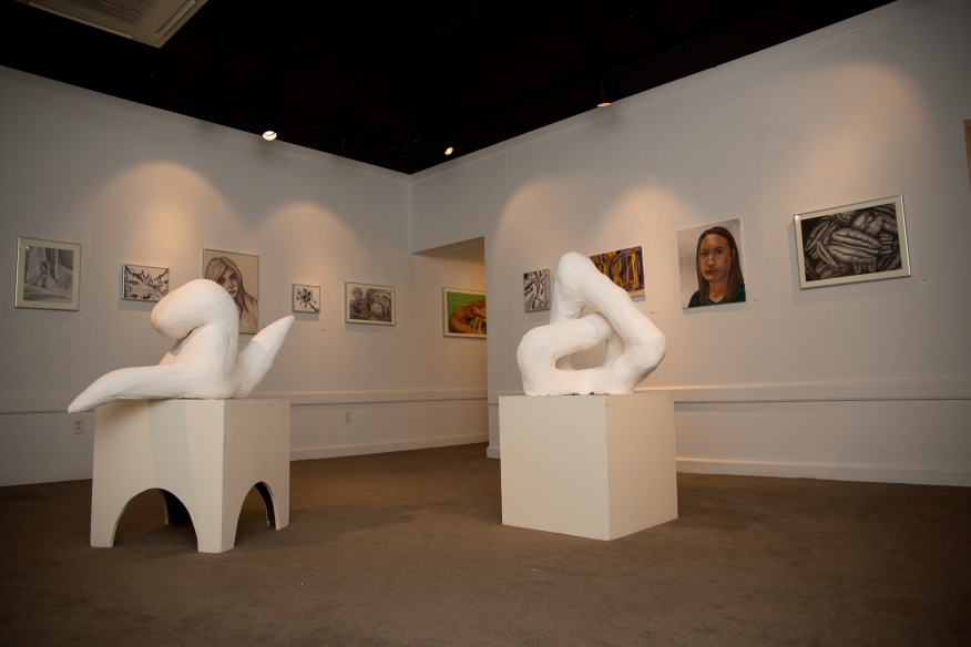 Art students’ best work from fall semester displayed on campus ...